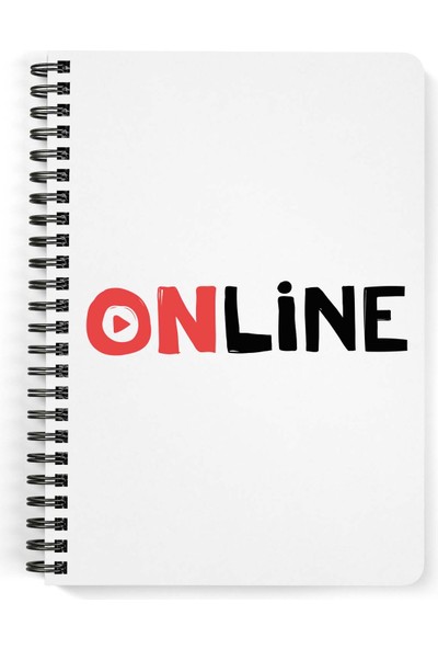 Online Baskılı Ahşap Kapaklı Defter 15X20 cm DFT480