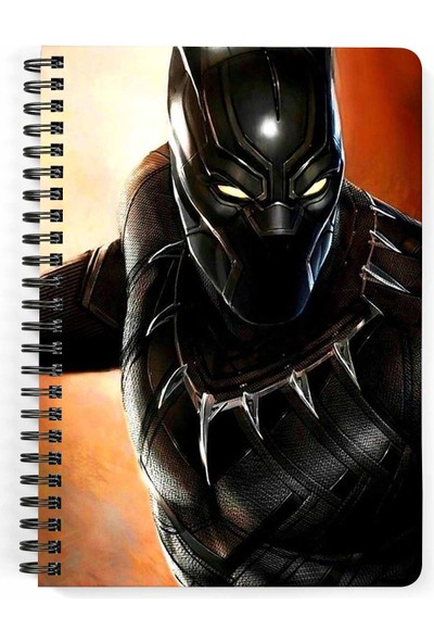 Venom Baskılı Ahşap Kapaklı Defter 15X20 cm DFT3384