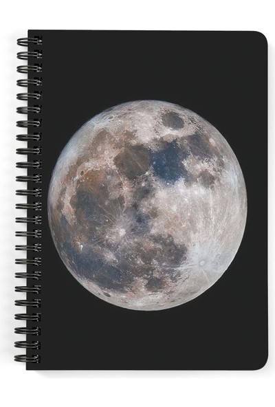 Dünya Baskılı Ahşap Kapaklı Defter 15X20 cm DFT2396