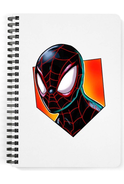 Spiderman Baskılı Ahşap Kapaklı Defter 15X20 cm DFT6090
