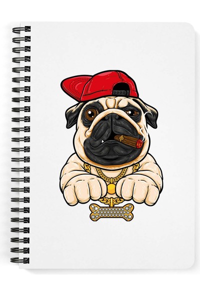 Hiphop Dog Baskılı Ahşap Kapaklı Defter 15X20 cm DFT1598 Hiphop Dog Baskılı Ahşap Kapaklı Defter 15X20 cm DFT1598