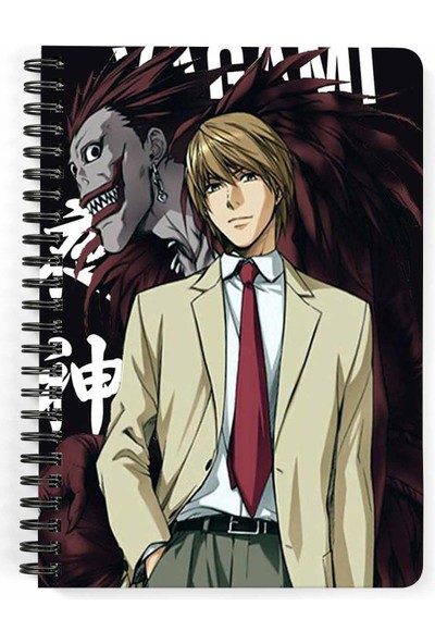 Astak Death Note Baskılı Ahşap Kapaklı Defter 15X20 cm DFT3175 Astak Death Note Baskılı Ahşap Kapaklı Defter 15X20 cm DFT3175