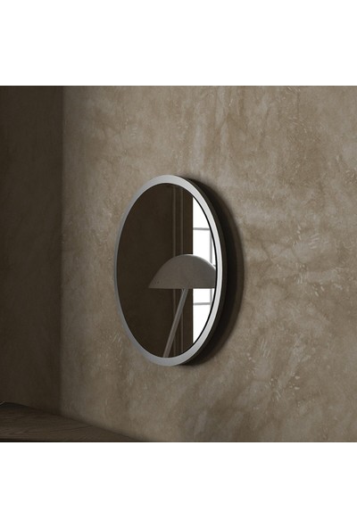 Vionessa Home Circle Yuvarlak Ayna Antrasit Vionessa Home Circle Yuvarlak Ayna Antrasit
