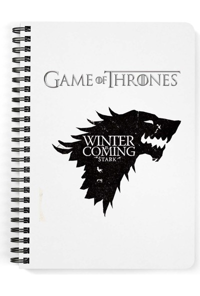 Game Of Thrones Baskılı Ahşap Kapaklı Defter 15X20 cm DFT1140 Game Of Thrones Baskılı Ahşap Kapaklı Defter 15X20 cm DFT1140