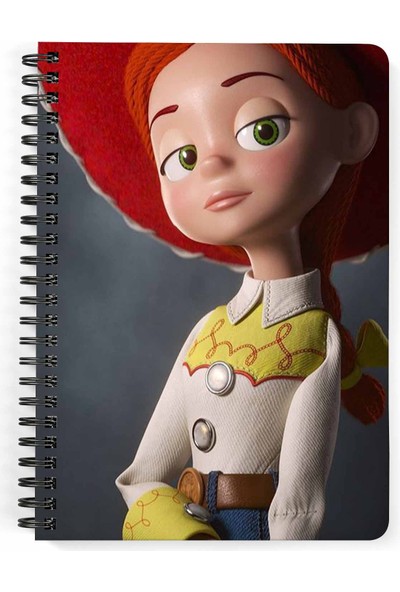 Astak Oyuncak Hikayesi Baskılı Ahşap Kapaklı Defter 15X20 cm DFT3431