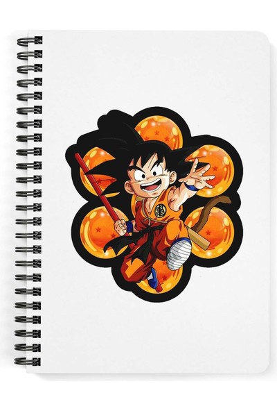 Son Goku Baskılı Ahşap Kapaklı Defter 15X20 cm DFT5981 Son Goku Baskılı Ahşap Kapaklı Defter 15X20 cm DFT5981