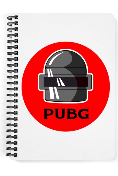 Pubg Baskılı Ahşap Kapaklı Defter 15X20 cm DFT1815