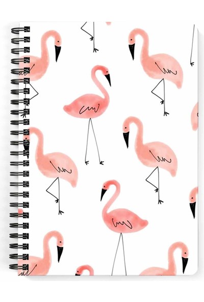 Astak Flamingo Baskılı Ahşap Kapaklı Defter 15X20 cm DFT3559 Astak Flamingo Baskılı Ahşap Kapaklı Defter 15X20 cm DFT3559