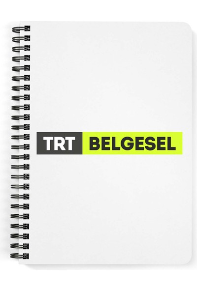 Trt Belgesel Baskılı Ahşap Kapaklı Defter 15X20 cm DFT5790
