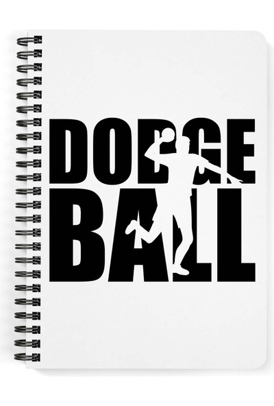 Dodge Ball Baskılı Ahşap Kapaklı Defter 15X20 cm DFT2034 Dodge Ball Baskılı Ahşap Kapaklı Defter 15X20 cm DFT2034