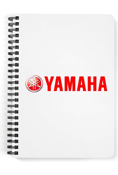 Yamaha Baskılı Ahşap Kapaklı Defter 15X20 cm DFT433