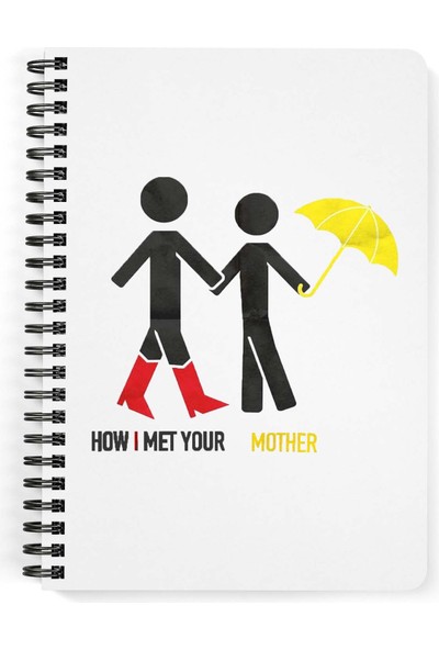 Astak How I Met Your Mother Baskılı Ahşap Kapaklı Defter 15X20 cm DFT6699 Astak How I Met Your Mother Baskılı Ahşap Kapaklı Defter 15X20 cm DFT6699