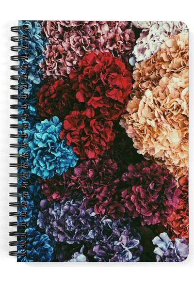 Doğa Baskılı Ahşap Kapaklı Defter 15X20 cm DFT2799