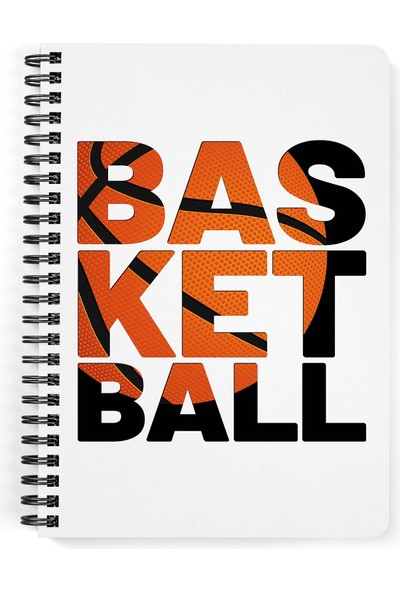 Basketball Baskılı Ahşap Kapaklı Defter 15X20 cm DFT2069