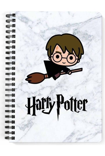 Harry Potter Baskılı Ahşap Kapaklı Defter 15X20 cm DFT2604 Harry Potter Baskılı Ahşap Kapaklı Defter 15X20 cm DFT2604