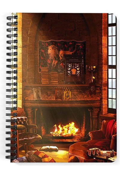 Harry Potter Baskılı Ahşap Kapaklı Defter 15X20 cm DFT3757 Harry Potter Baskılı Ahşap Kapaklı Defter 15X20 cm DFT3757