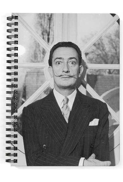 Astak Salvador Dali Baskılı Ahşap Kapaklı Defter 15X20 cm DFT3679 Astak Salvador Dali Baskılı Ahşap Kapaklı Defter 15X20 cm DFT3679