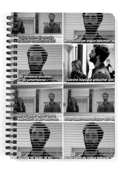 Poyraz Karayel Baskılı Ahşap Kapaklı Defter 15X20 cm DFT2516 Poyraz Karayel Baskılı Ahşap Kapaklı Defter 15X20 cm DFT2516