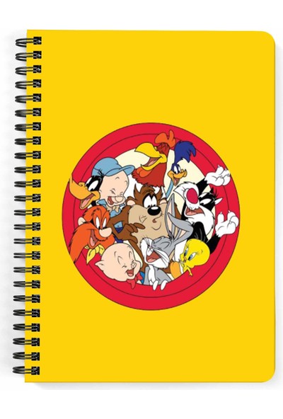 Çizgi Filmler Baskılı Ahşap Kapaklı Defter 15X20 cm DFT5084 Çizgi Filmler Baskılı Ahşap Kapaklı Defter 15X20 cm DFT5084
