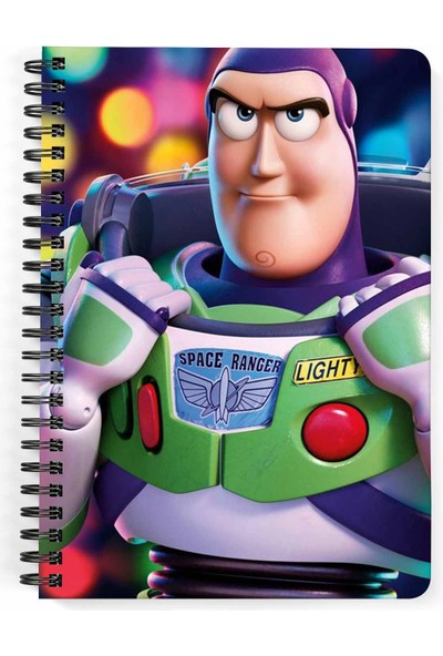Astak Oyuncak Hikayesi Baskılı Ahşap Kapaklı Defter 15X20 cm DFT3425