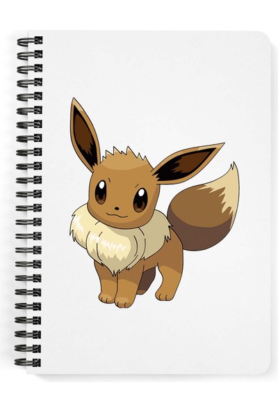 Pokemon Baskılı Ahşap Kapaklı Defter 15X20 cm DFT6278