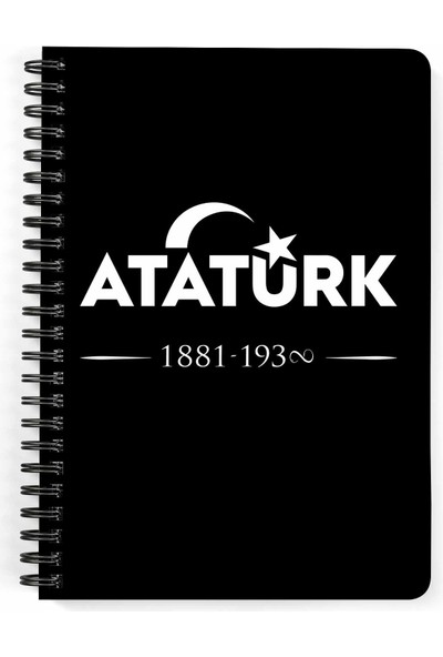 Atatürk Baskılı Ahşap Kapaklı Defter 15X20 cm DFT5681 Atatürk Baskılı Ahşap Kapaklı Defter 15X20 cm DFT5681