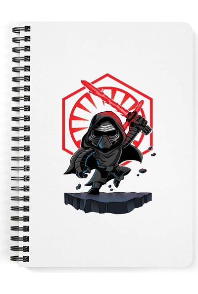 Astak Star Wars Baskılı Ahşap Kapaklı Defter 15X20 cm DFT6842
