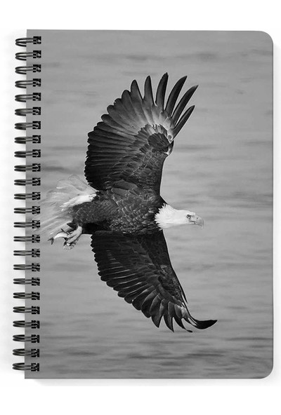 Şahin Baskılı Ahşap Kapaklı Defter 15X20 cm DFT3049