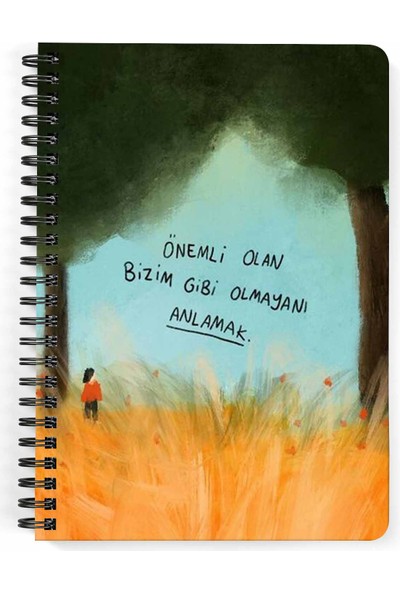Empati Baskılı Ahşap Kapaklı Defter 15X20 cm DFT3017 Empati Baskılı Ahşap Kapaklı Defter 15X20 cm DFT3017
