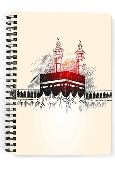 Kabe Baskılı Ahşap Kapaklı Defter 15X20 cm DFT5713 Kabe Baskılı Ahşap Kapaklı Defter 15X20 cm DFT5713