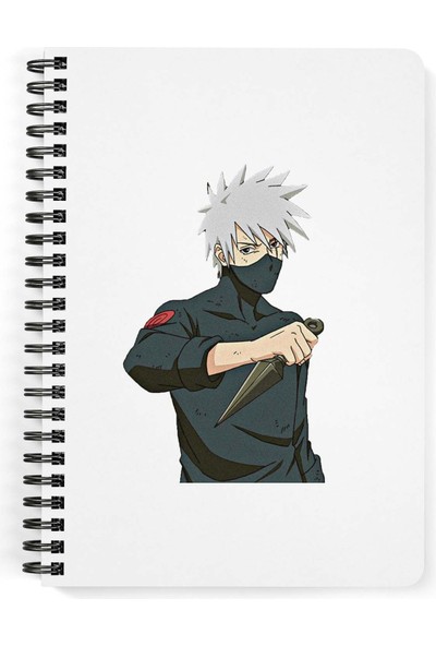 Kakashi Baskılı Ahşap Kapaklı Defter 15X20 cm DFT5875