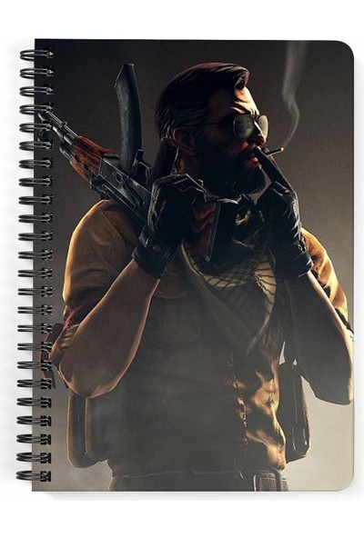 Counter Strike Baskılı Ahşap Kapaklı Defter 15X20 cm DFT3134 Counter Strike Baskılı Ahşap Kapaklı Defter 15X20 cm DFT3134