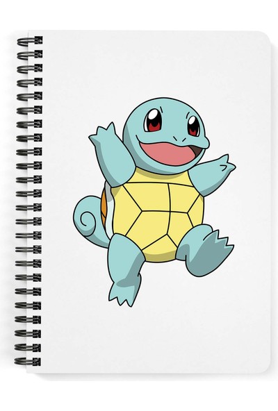 Squirtle Baskılı Ahşap Kapaklı Defter 15X20 cm DFT1107 Squirtle Baskılı Ahşap Kapaklı Defter 15X20 cm DFT1107