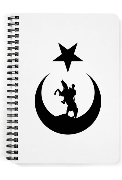 Mustafa Kemal Atatürk Baskılı Ahşap Kapaklı Defter 15X20 cm DFT1518 Mustafa Kemal Atatürk Baskılı Ahşap Kapaklı Defter 15X20 cm DFT1518