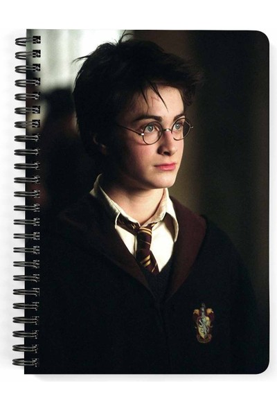 Harry Potter Baskılı Ahşap Kapaklı Defter 15X20 cm DFT3751 Harry Potter Baskılı Ahşap Kapaklı Defter 15X20 cm DFT3751