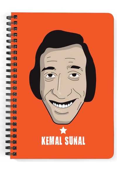 Kemal Sunal Baskılı Ahşap Kapaklı Defter 15X20 cm DFT4131 Kemal Sunal Baskılı Ahşap Kapaklı Defter 15X20 cm DFT4131