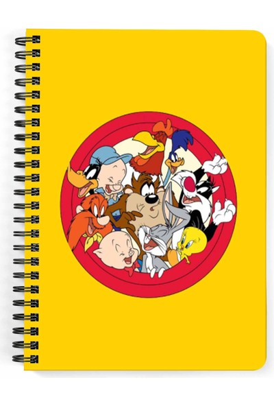 Çizgi Filmler Baskılı Ahşap Kapaklı Defter 15X20 cm DFT4021 Çizgi Filmler Baskılı Ahşap Kapaklı Defter 15X20 cm DFT4021