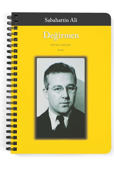 Değirmen Sabahattin Ali Baskılı Ahşap Kapaklı Defter 15X20 cm DFT2478 Değirmen Sabahattin Ali Baskılı Ahşap Kapaklı Defter 15X20 cm DFT2478