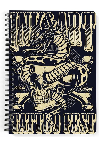 Tottoo Fest Baskılı Ahşap Kapaklı Defter 15X20 cm DFT5190 Tottoo Fest Baskılı Ahşap Kapaklı Defter 15X20 cm DFT5190