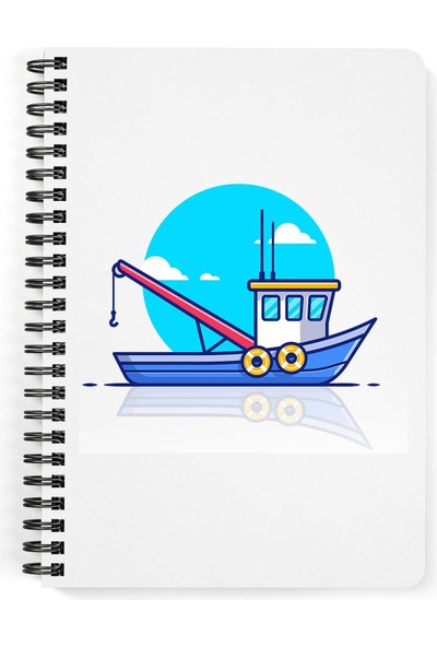 Tekne Baskılı Ahşap Kapaklı Defter 15X20 cm DFT2123 Tekne Baskılı Ahşap Kapaklı Defter 15X20 cm DFT2123