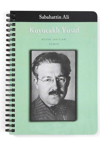 Kuyucaklı Yusuf Sabahattin Ali Baskılı Ahşap Kapaklı Defter 15X20 cm DFT2481 Kuyucaklı Yusuf Sabahattin Ali Baskılı Ahşap Kapaklı Defter 15X20 cm DFT2481