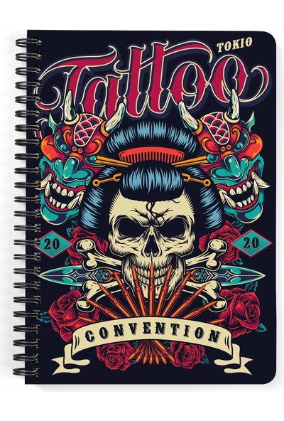 Tottoo Convention Baskılı Ahşap Kapaklı Defter 15X20 cm DFT5187 Tottoo Convention Baskılı Ahşap Kapaklı Defter 15X20 cm DFT5187