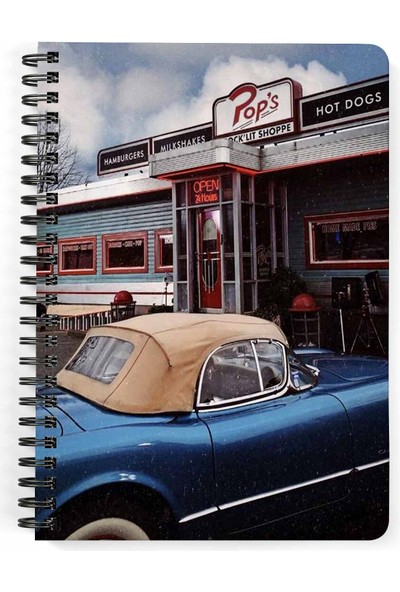 Summer Baskılı Ahşap Kapaklı Defter 15X20 cm DFT3719