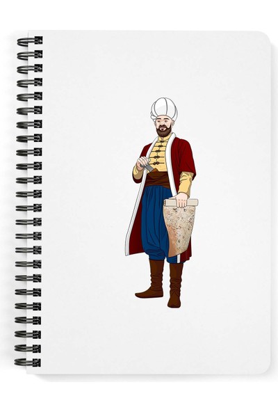 Piri Reis Baskılı Ahşap Kapaklı Defter 15X20 cm DFT1443 Piri Reis Baskılı Ahşap Kapaklı Defter 15X20 cm DFT1443