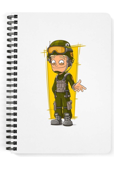 Pilot Baskılı Ahşap Kapaklı Defter 15X20 cm DFT1360