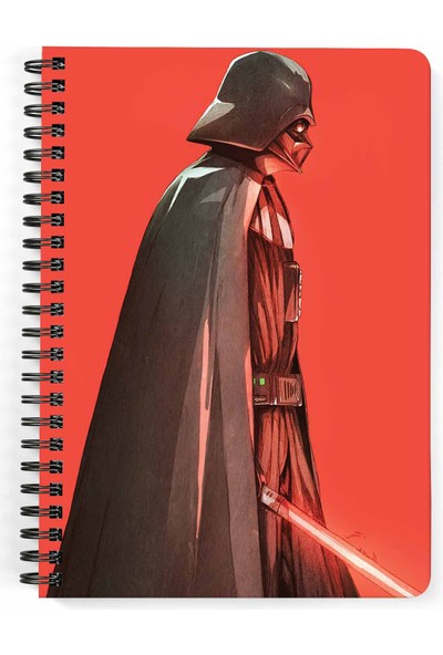 Star Wars Baskılı Ahşap Kapaklı Defter 15X20 cm DFT4775