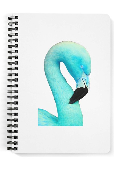 Kuğu Baskılı Ahşap Kapaklı Defter 15X20 cm DFT319