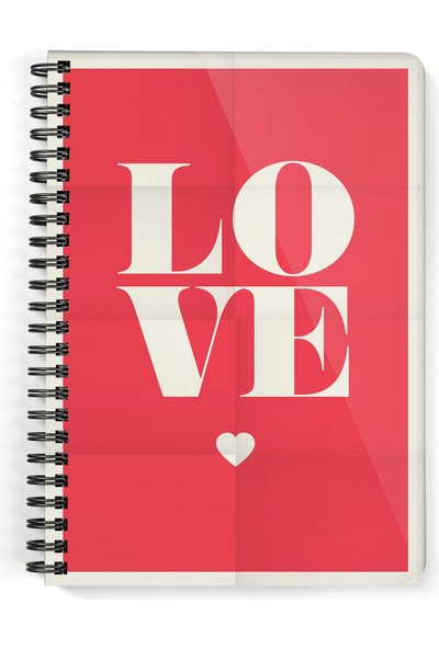 Love Baskılı Ahşap Kapaklı Defter 15X20 cm DFT514 Love Baskılı Ahşap Kapaklı Defter 15X20 cm DFT514