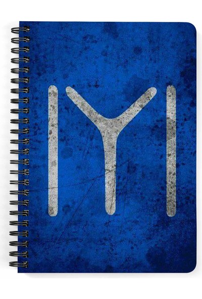 Kayı Boyu Baskılı Ahşap Kapaklı Defter 15X20 cm DFT5657 Kayı Boyu Baskılı Ahşap Kapaklı Defter 15X20 cm DFT5657