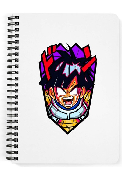 Anime Baskılı Ahşap Kapaklı Defter 15X20 cm DFT6054